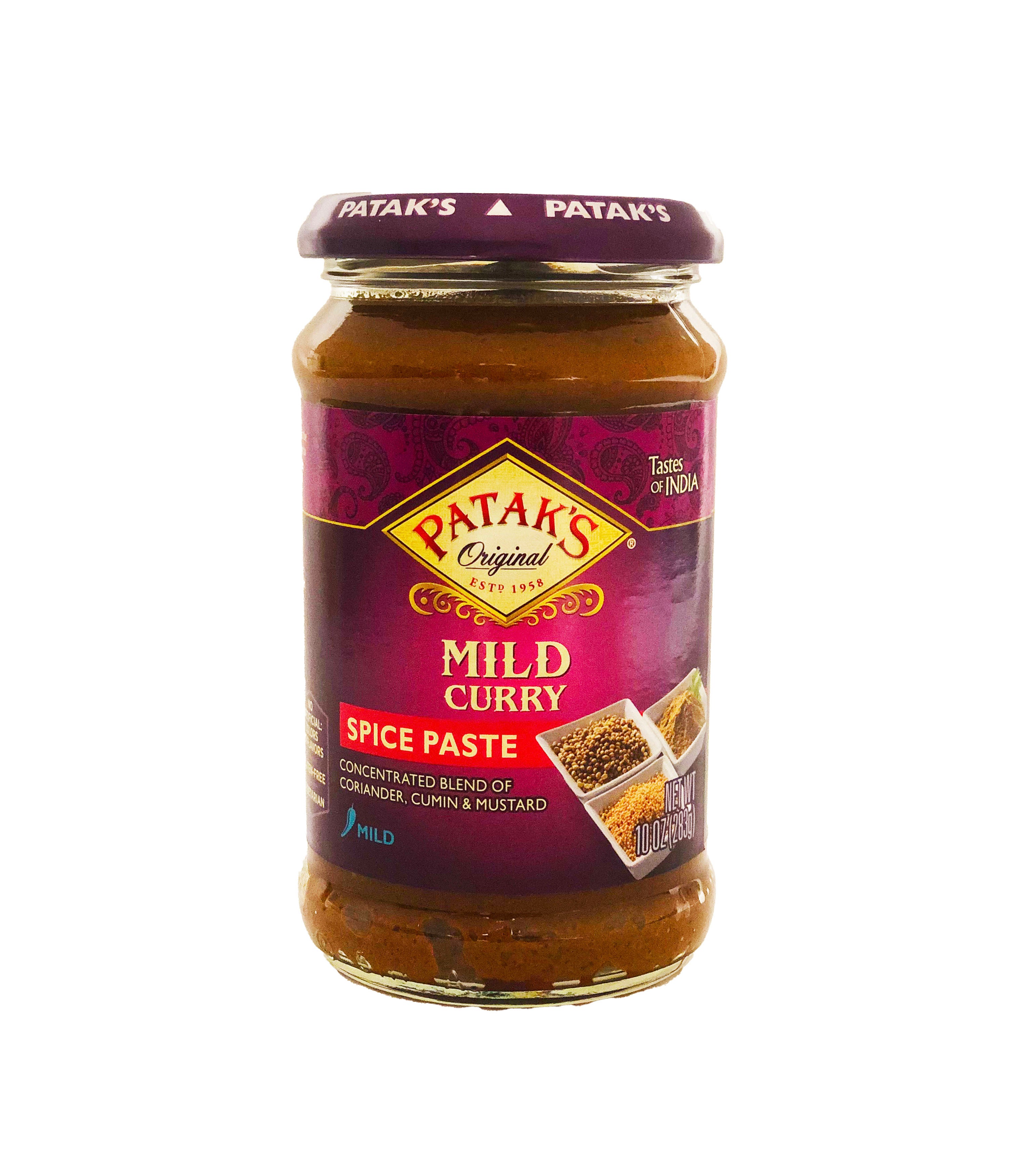 Patak's Spice Paste Mild- Mild 283g | British Depot Main Site