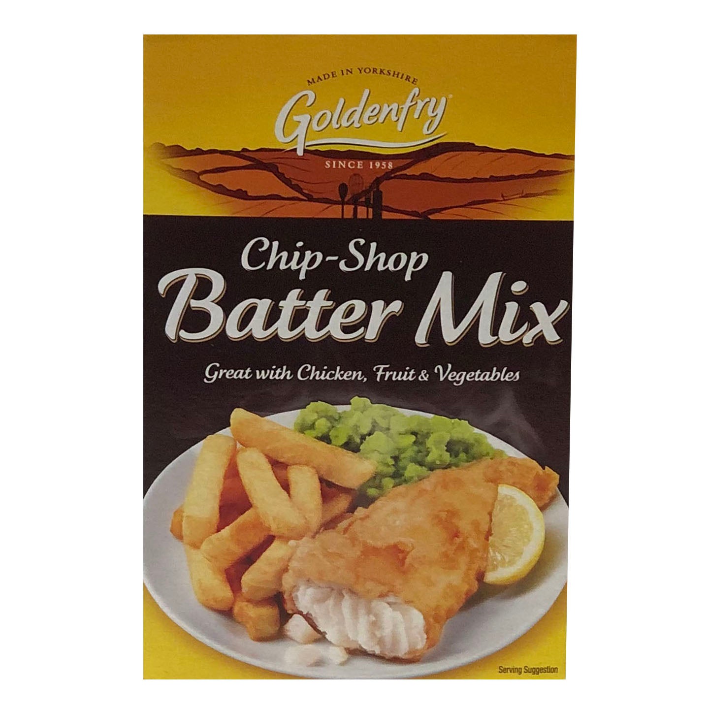 Golden Fry- Chip Shop Batter Mix .37lbs | British Depot Main Site