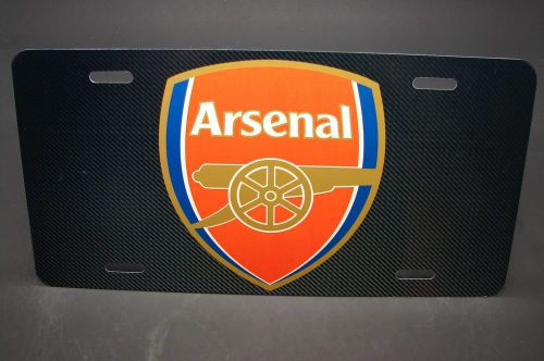 License Plate Arsenal Black | British Depot Main Site