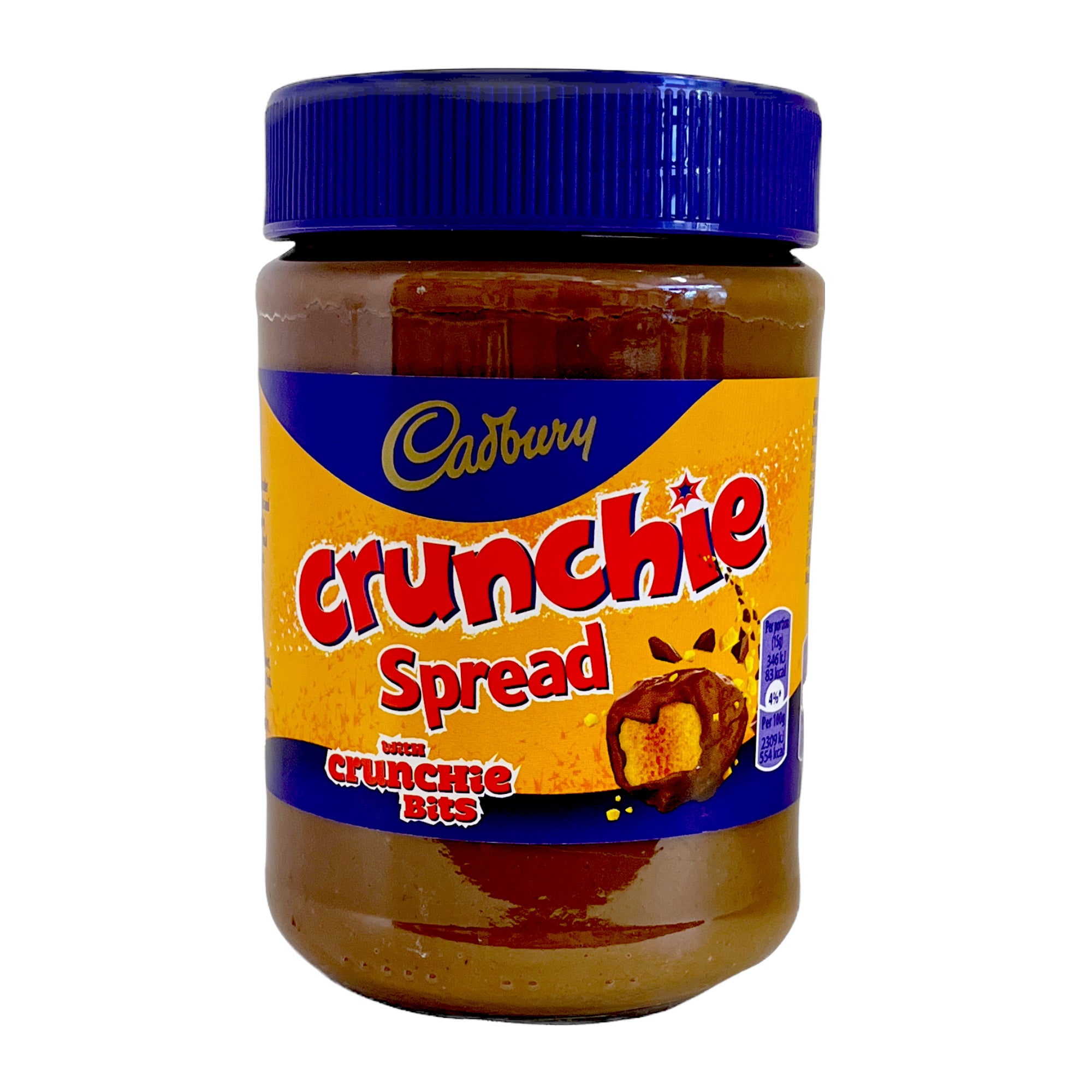 Cadbury Spread: Crunchie Milk Chocolate 400g | British Depot Main Site