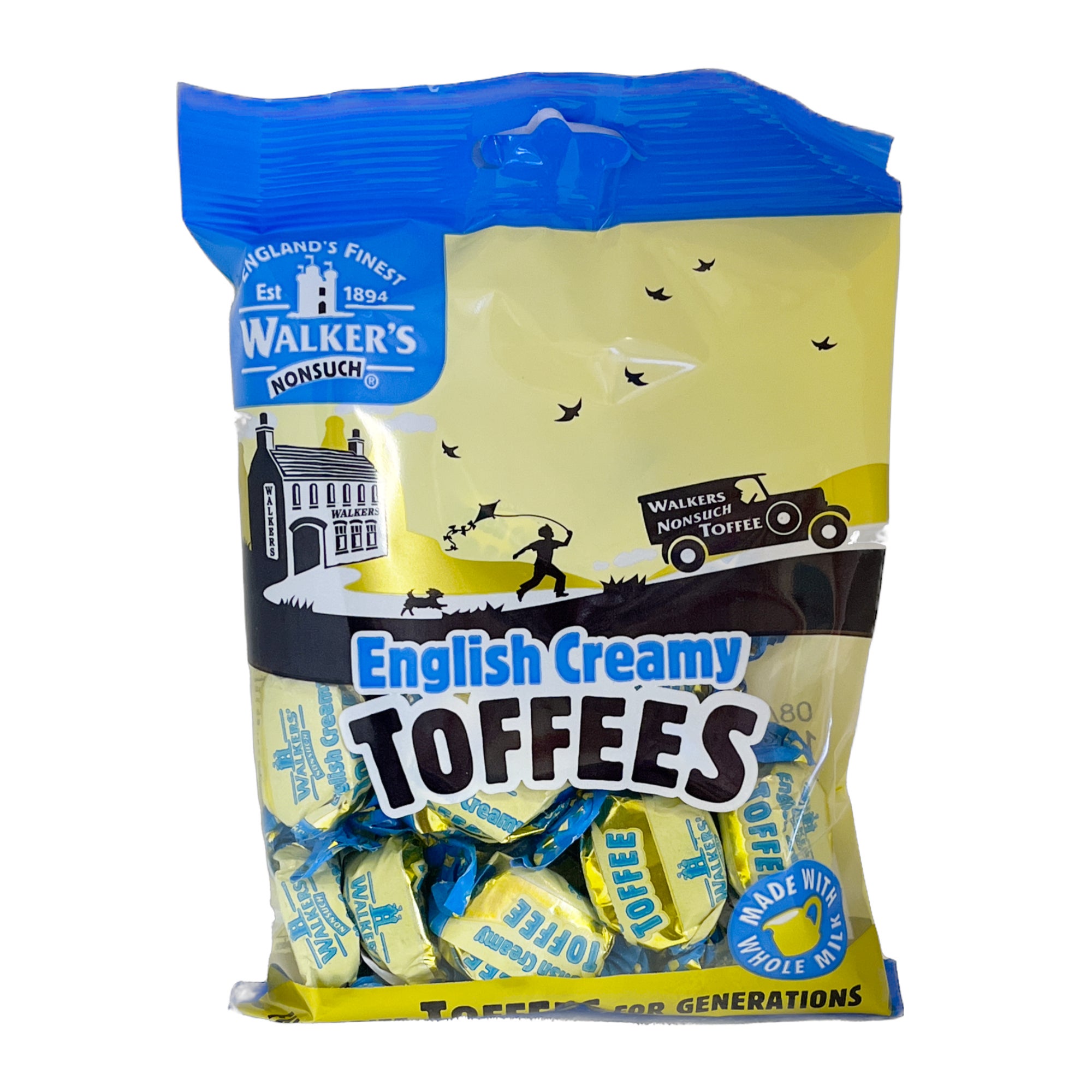 Walker's Toffee Bag- English Cream | British Depot Main Site