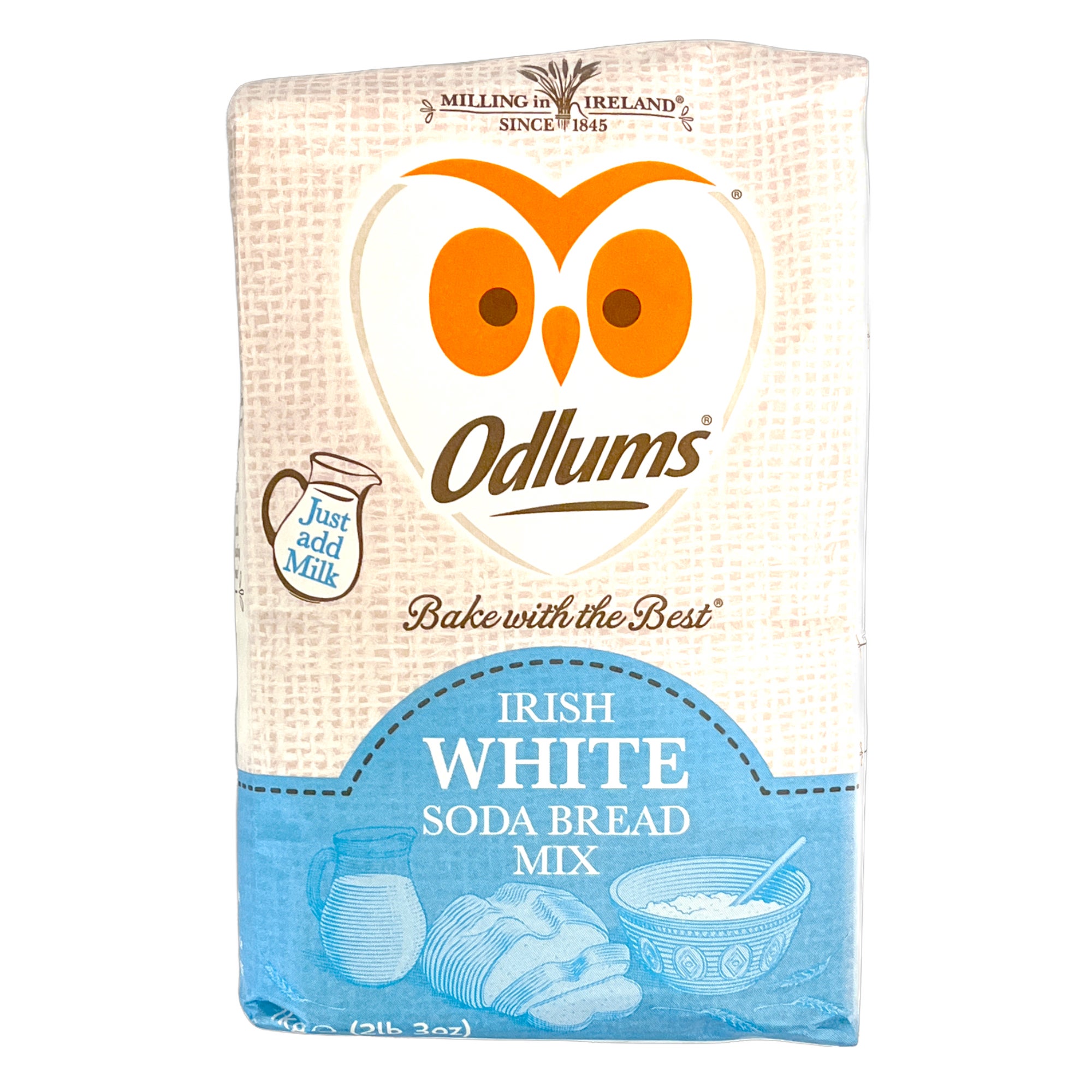 Odlums- Irish Soda Mix- White- 1kg | British Depot Lake Worth Florida