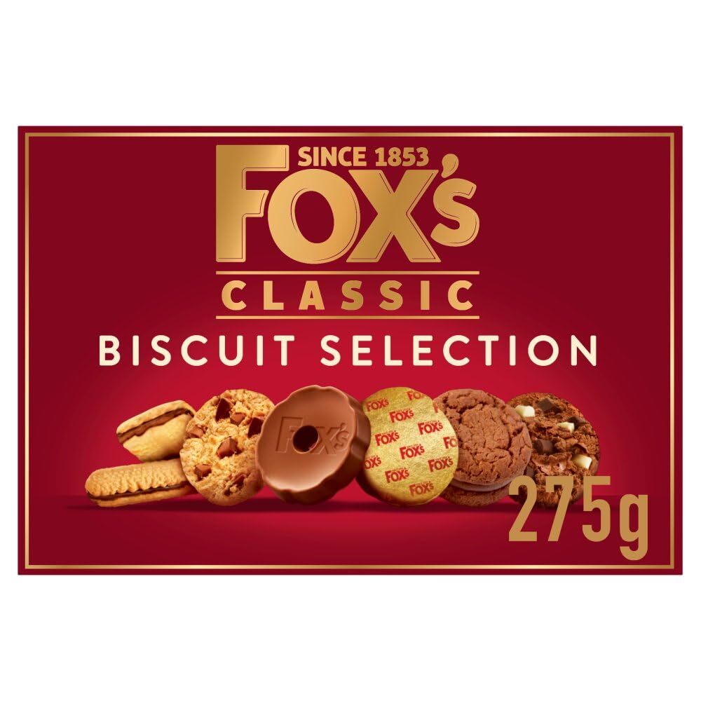 Fox's Classic Biscuit Selection Carton 275g | British Depot Lake Worth Florida