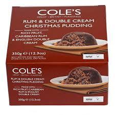 Pudding: Coles Rum/Double Cream 350g | British Depot Lake Worth Florida