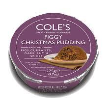 Pudding: Coles Figgy 275g | British Depot Lake Worth Florida